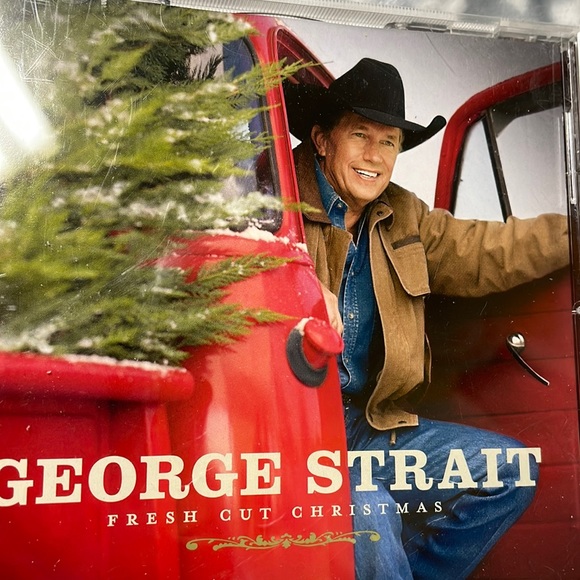 Holiday | Music George Strait Fresh Cut Christmas Cd Great Gift To Sit ...